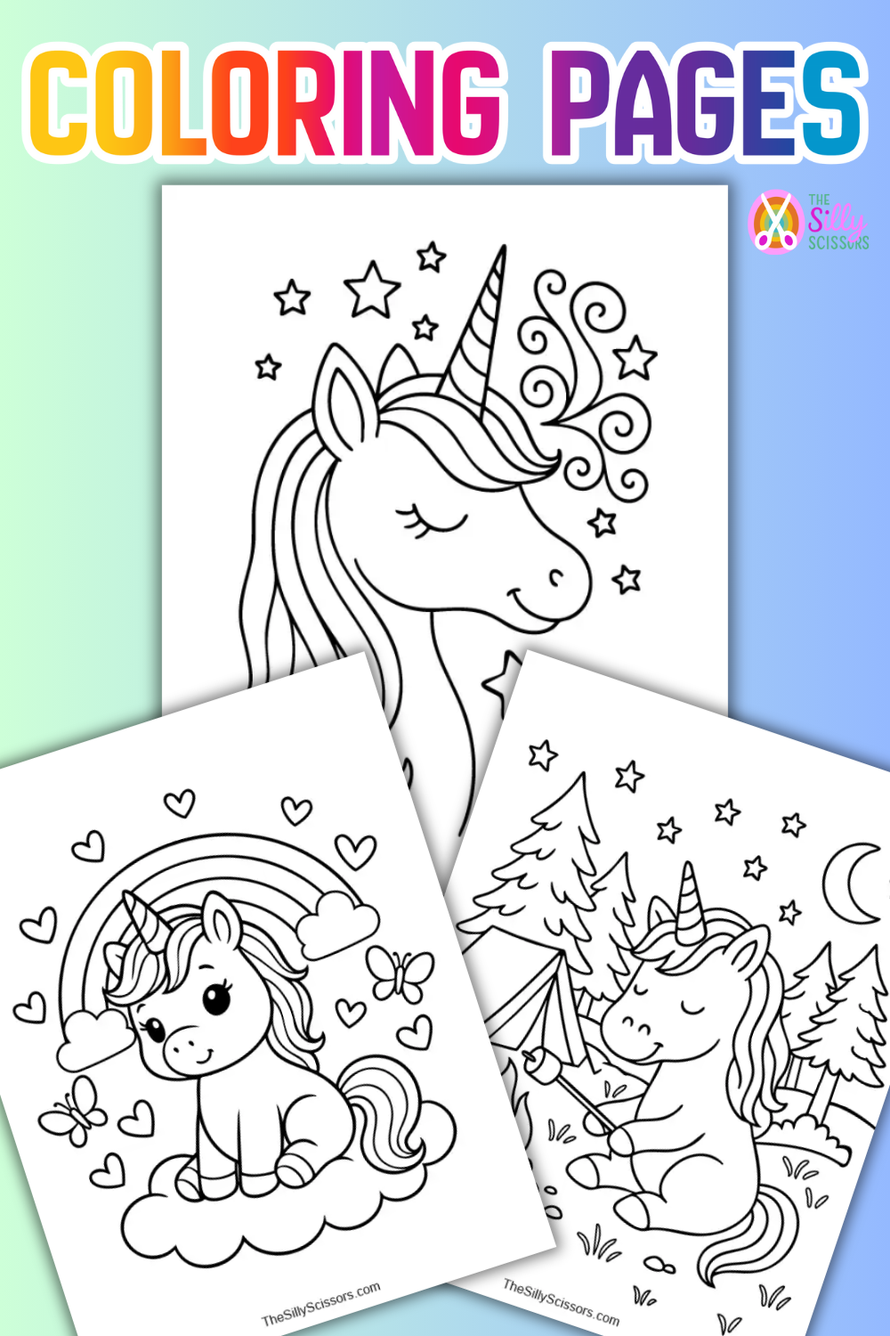 Unicorn Coloring Pages – Free Printable PDFs